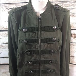 torrid | Jackets & Coats | New Torrid Olive Green Military Style Jacket ...